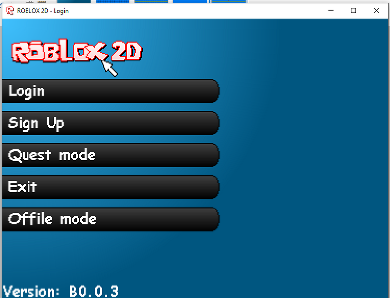 ROBLOX 2D (new) by Jose Creative