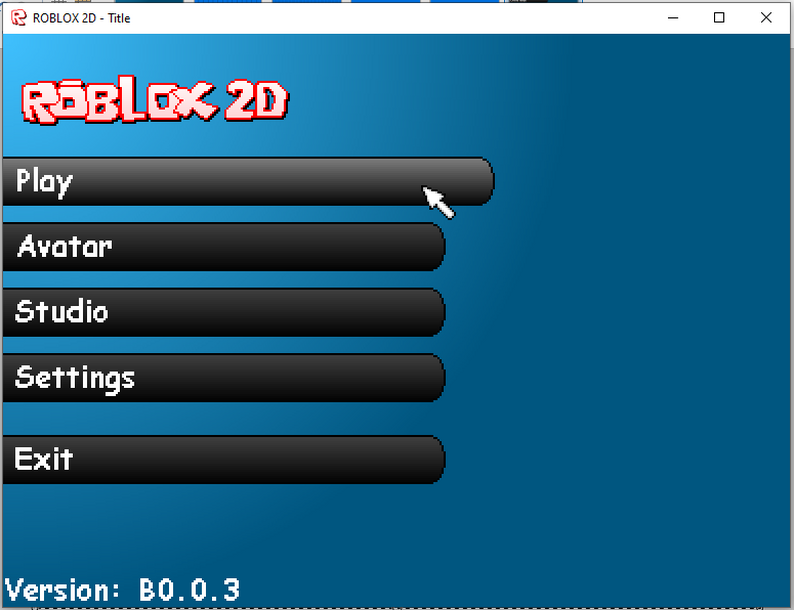ROBLOX 2D (new) by Jose Creative