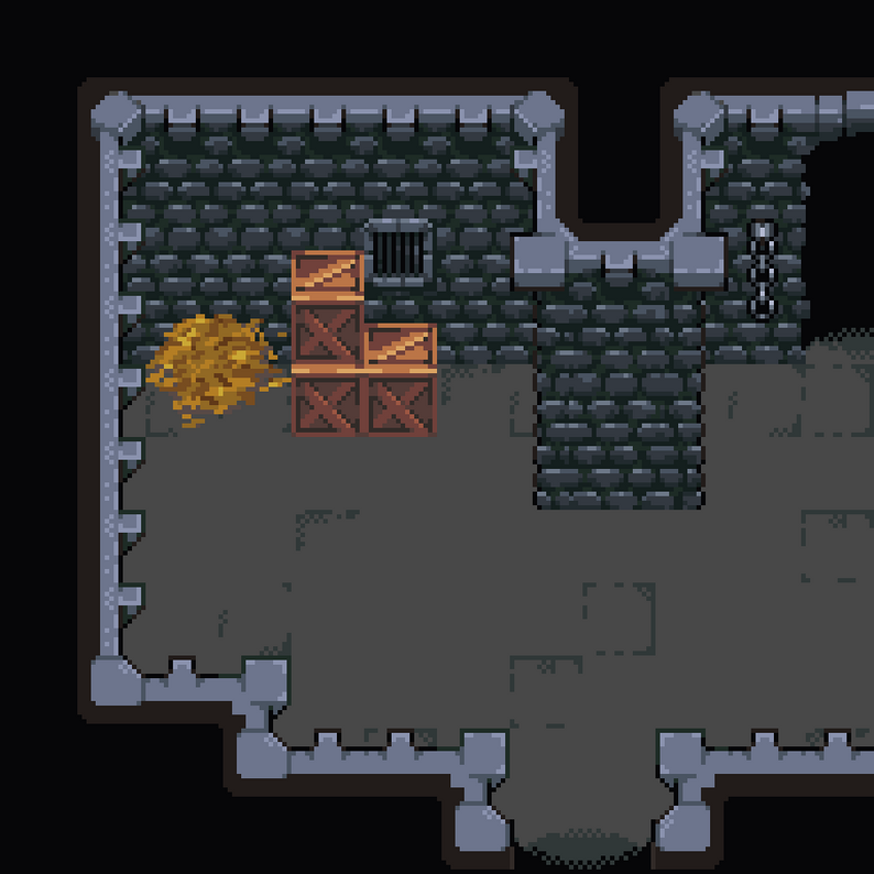 [CC 1.0] Free Top Down Dungeon Tileset by Quintino Pixels