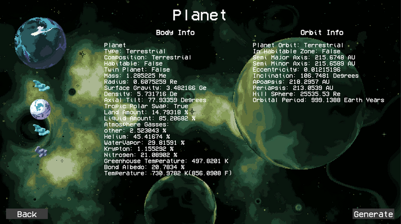 Space Generator by Chromecore