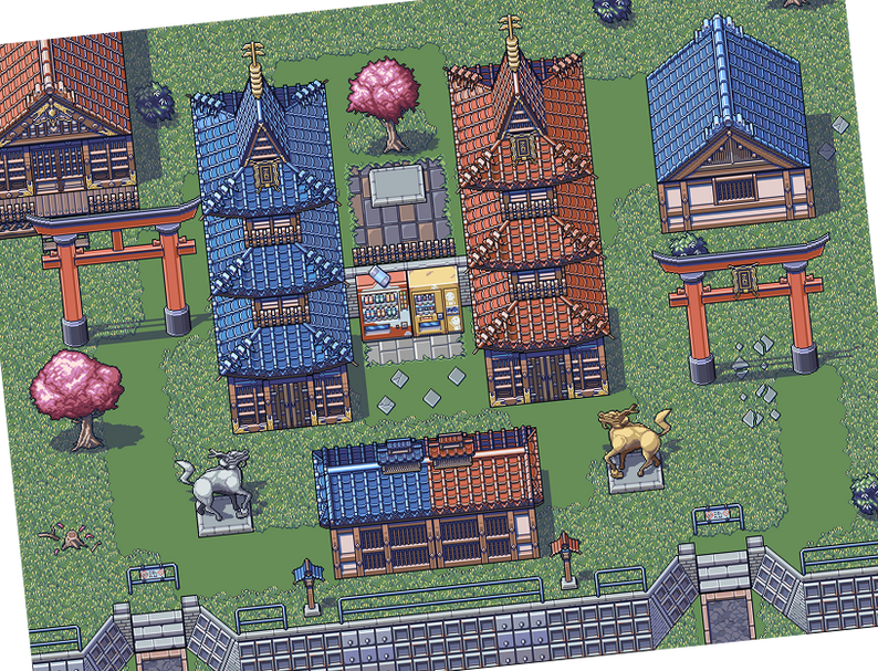 Gutty Fantasy: Rural Japan Game Assets by GuttyKreum