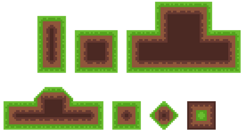 Pixel Tileset 8x8 by Disven