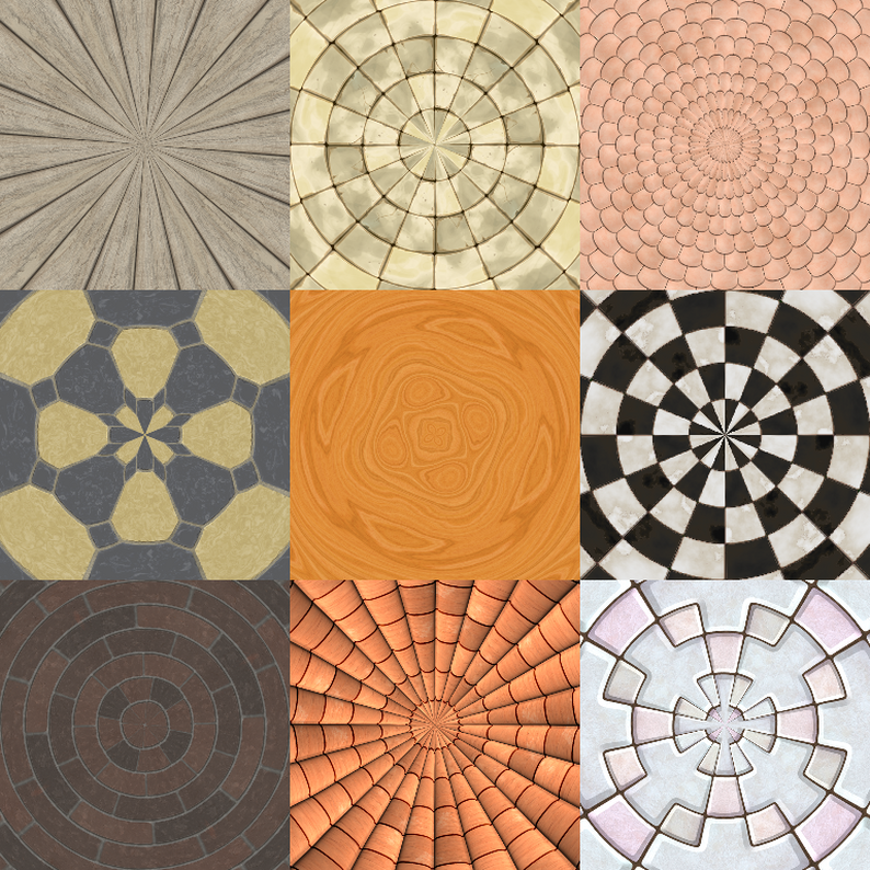 Circular Texture Pack by Screaming Brain Studios