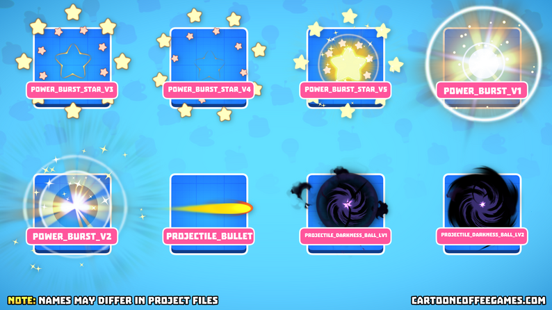 Cartoon VFX Essentials - Unity Prefabs by CartoonCoffee