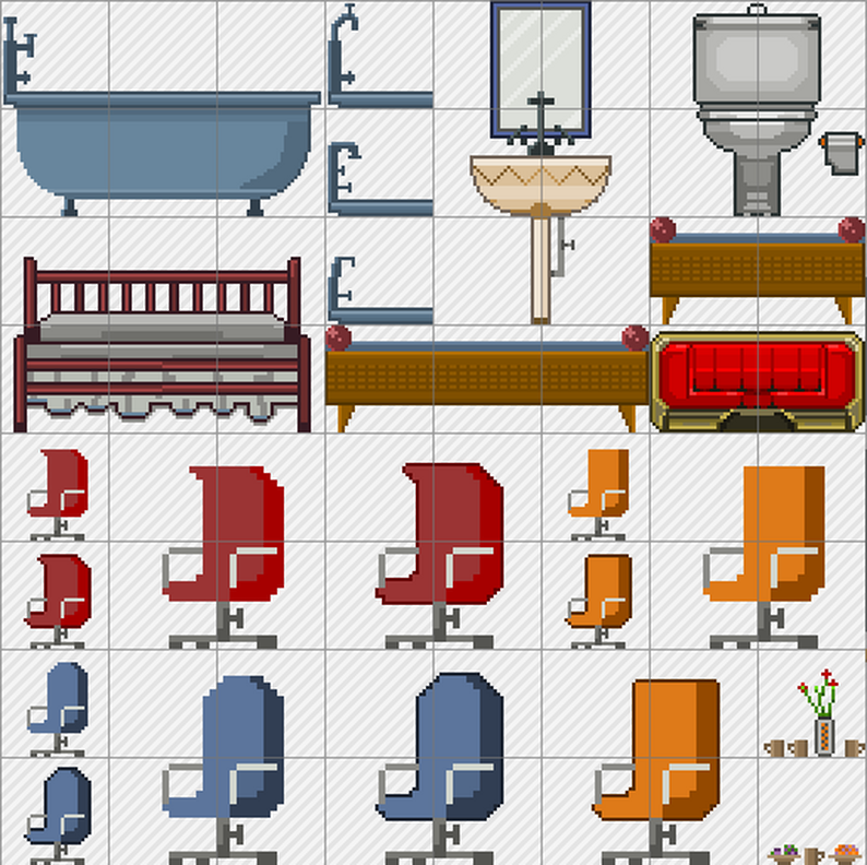 Interior Pixel Art by thehorseman007