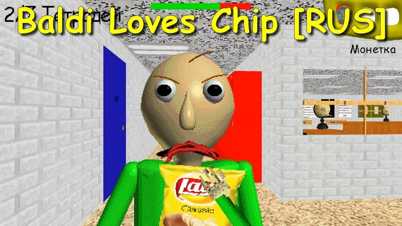 Baldi loves chips russian android mod menu by Groovy Gamer