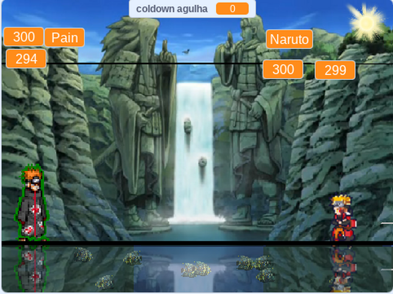 Sasuke X Naruto 2D by NINJINHA163