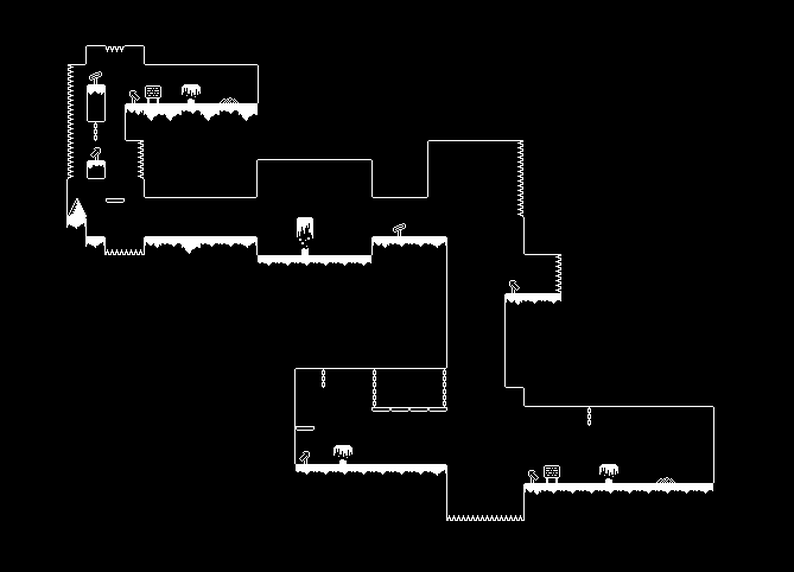Minimal Black and White Tileset Extended by nainay