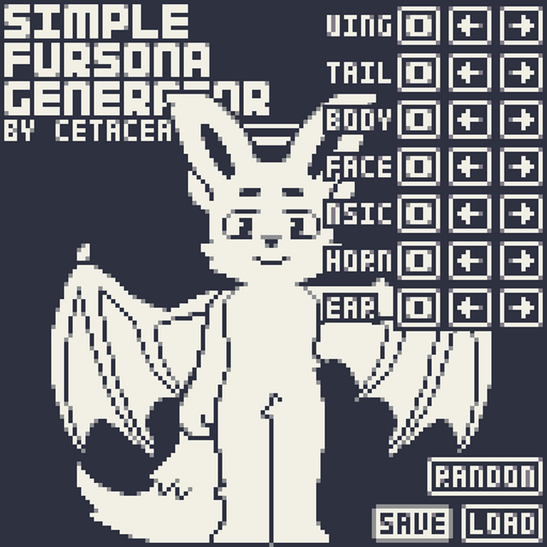Simple Fursona Generator by 鲸流