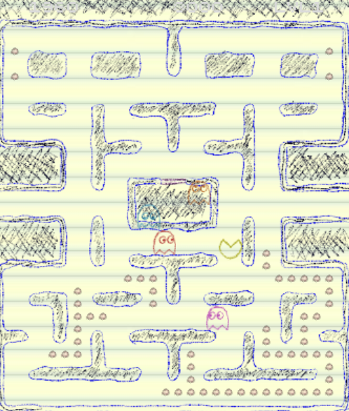 The Paper Arcade: Pacman by 3ichael 7ambert