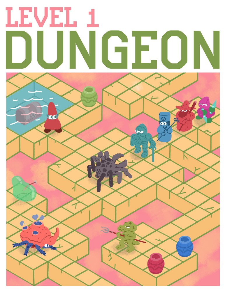 Dungeon Level 1: Miniatures by better_legends