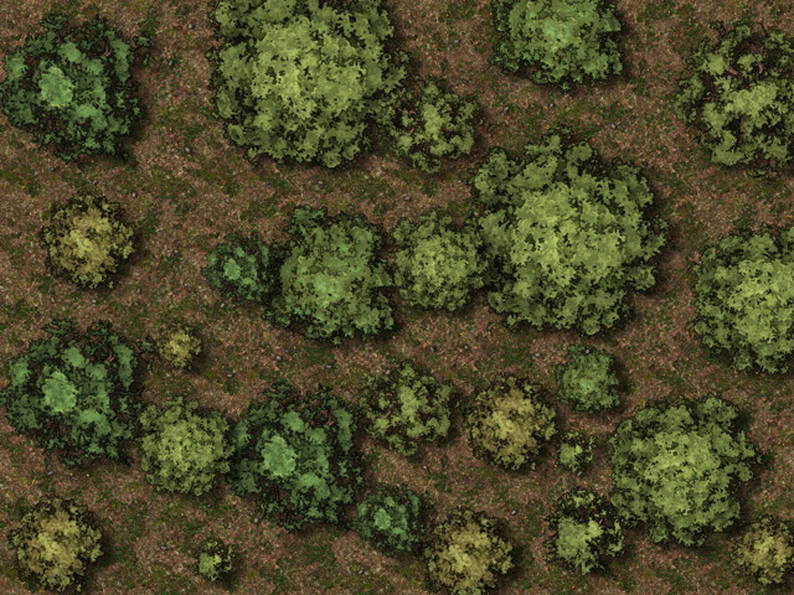 Forest & Dense Forest Maps by Wyrmworks Publishing