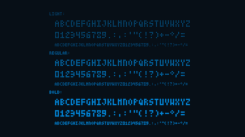 DatDot - Free Font by GGBotNet