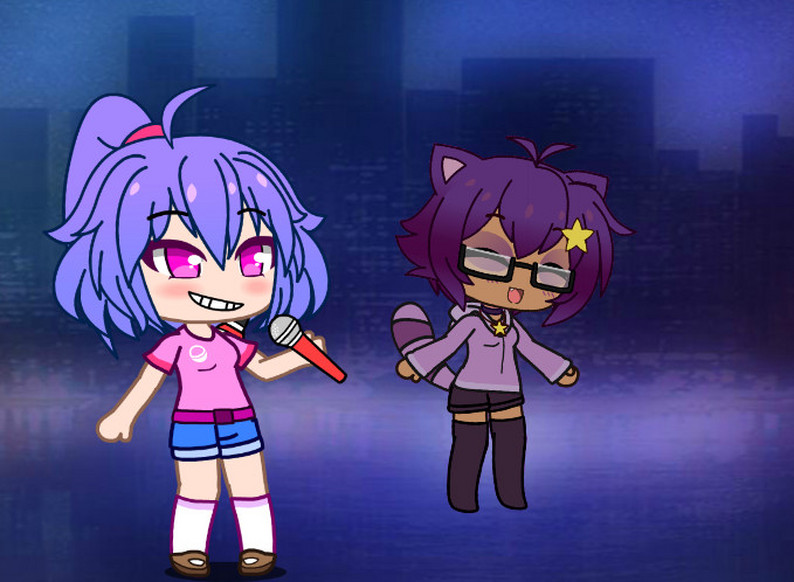 FNF - The Gacha Mod by LuckyGuy_17