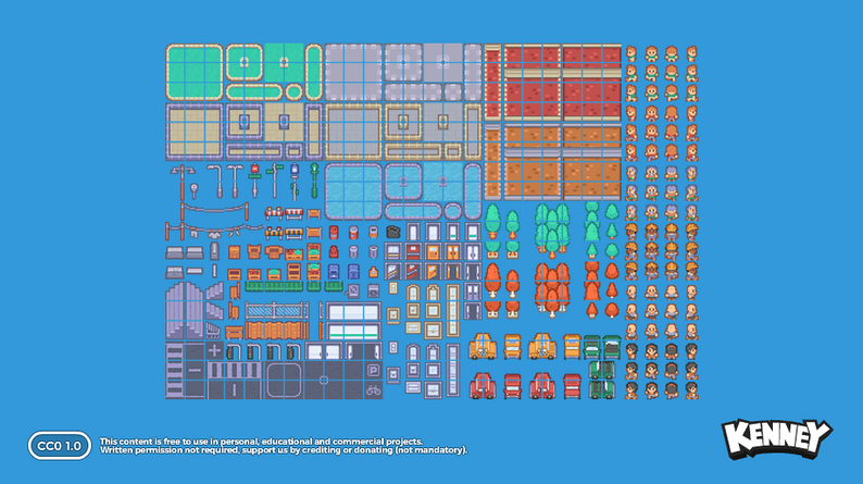RPG Urban Kit by Kenney (Assets)