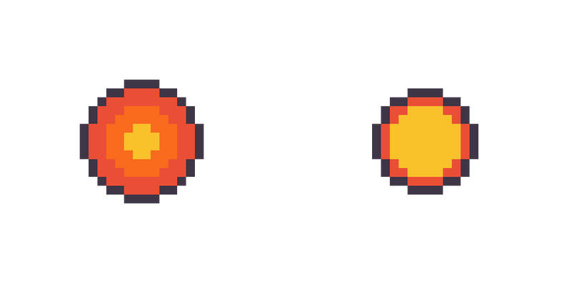 Turret + Bullet Spritesheet Pixel Asset by spoonsweet