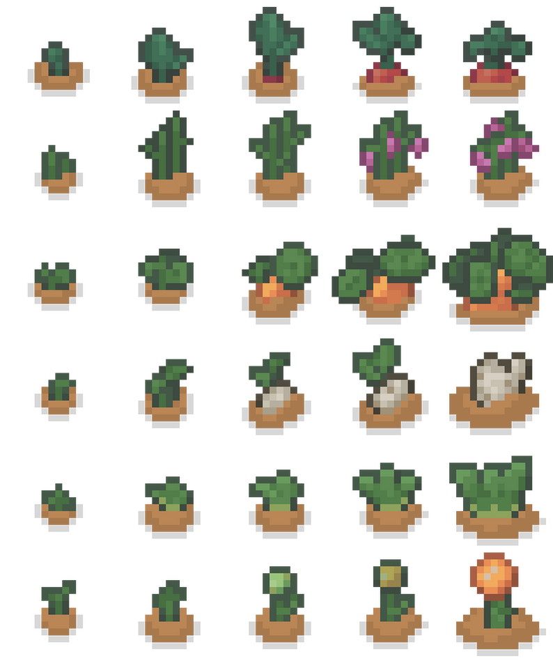 Top Down Fantasy Crops[16x16] by apsyll