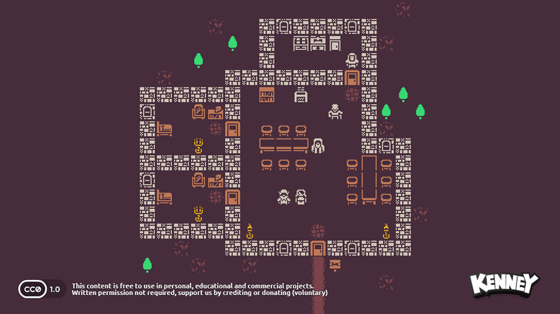 1-Bit Pack by Kenney (Assets)