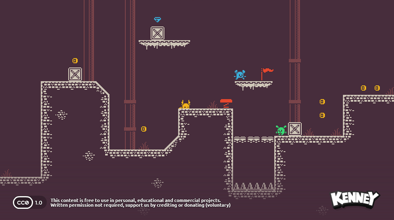 1-Bit Pack by Kenney (Assets)