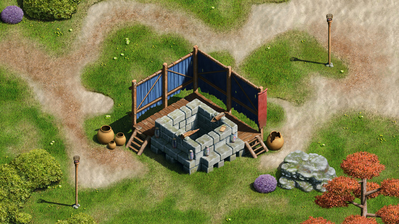 2d isometric maps / Fantasy (ready map) by fedan_marian