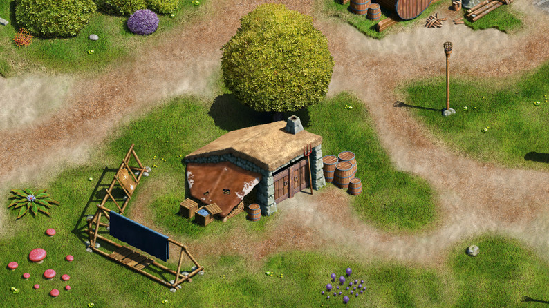 2d isometric maps / Fantasy (ready map) by fedan_marian