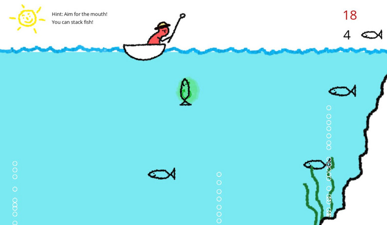 The Magic Hook: A Fishing Game by Sara S. Messenger