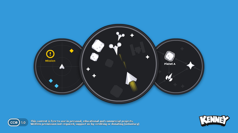 Simple Space by Kenney (Assets)