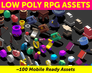 Low Poly 3D RPG Assets - Devils Work.shop by DevilsWork.shop