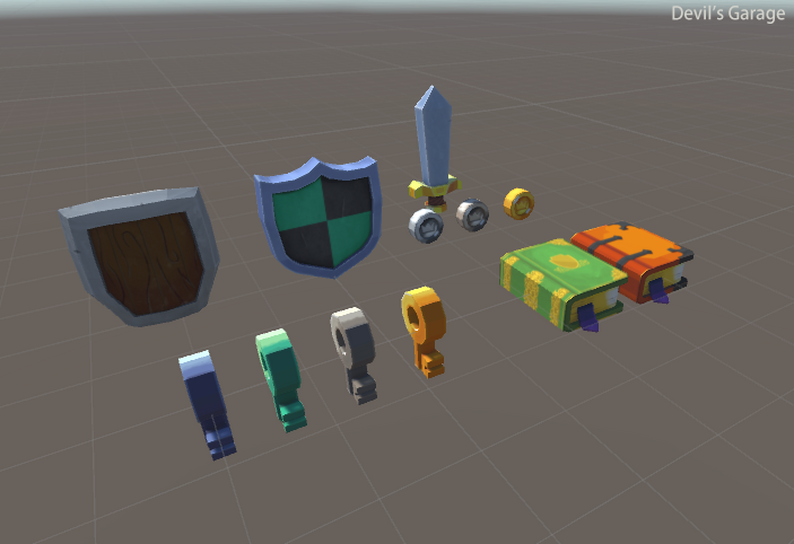 Low Poly 3D RPG Assets - Devils Work.shop by DevilsWork.shop