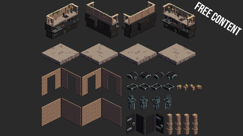 Isometric Dungeon Crawler - monogon by monogon