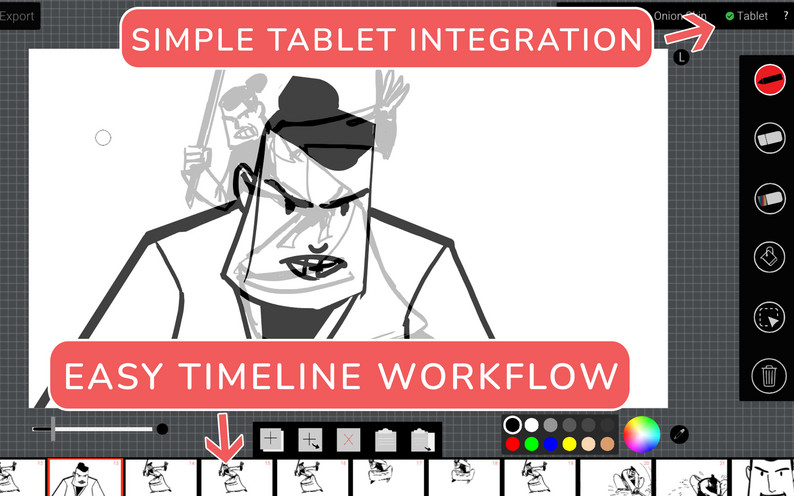 Animation Sketchpad by AppyMonkeys