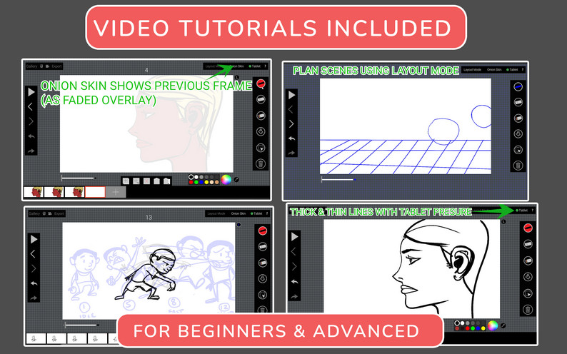 Animation Sketchpad by AppyMonkeys