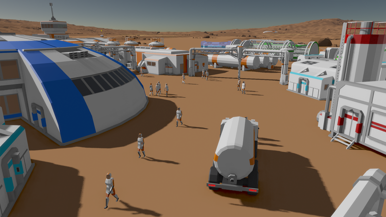 Alien Horizon by Purple Nebula