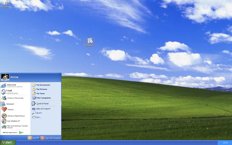 Windows XP Simulator by Nikitasoft