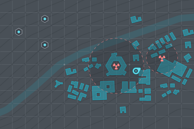 VTT Sci-Fi Tactical Map by Lazarus