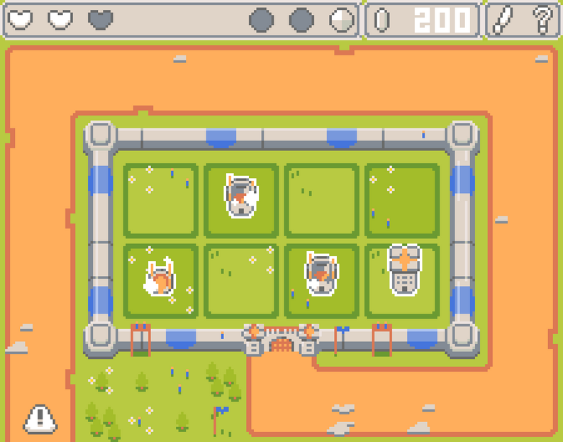 Simple Tower Defense Tileset by SkullReaper