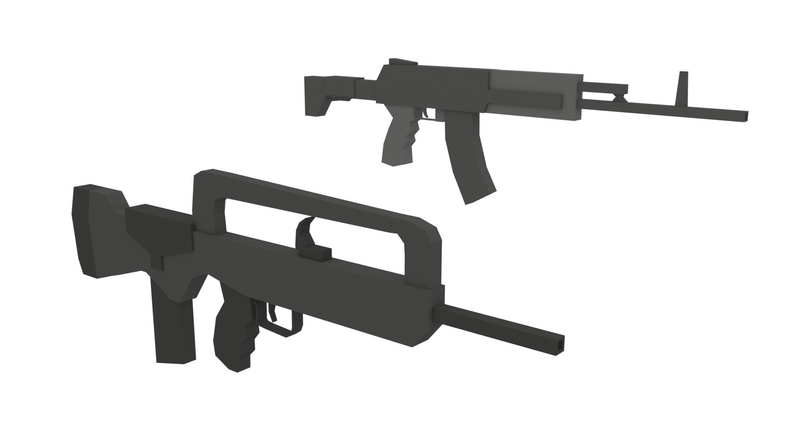 Low Poly Rifle Pack by Jaks