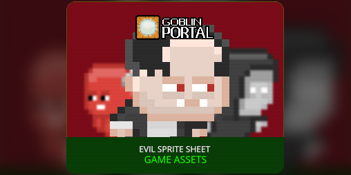 Evil Sprite Sheet by Goblin Portal