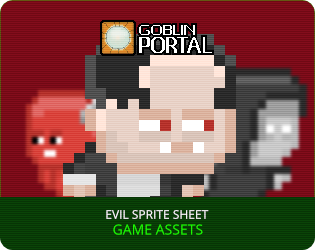 Evil Sprite Sheet by Goblin Portal