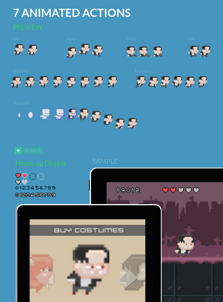 Evil Sprite Sheet by Goblin Portal