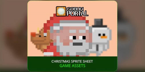 Christmas Sprite Sheet by Goblin Portal