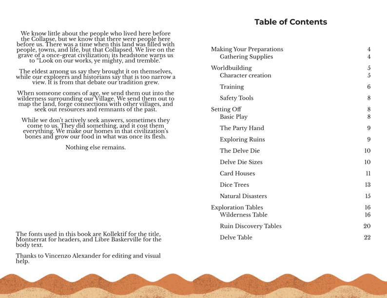 Of That Colossal Wreck by Grahame @ Understory Games