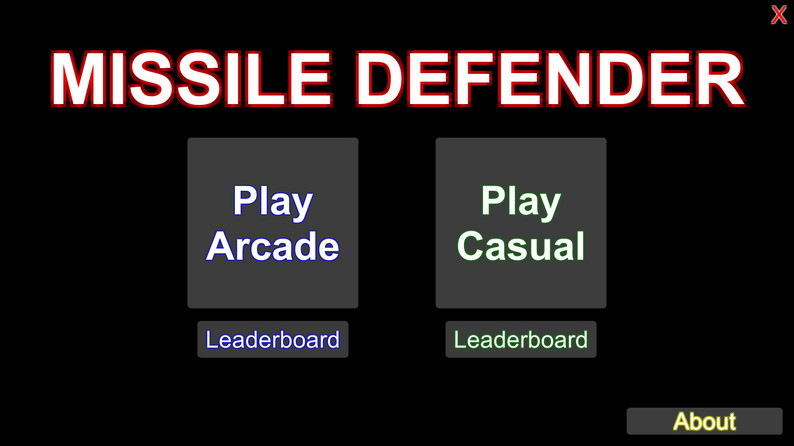 Missile Defender by Games Done Wright