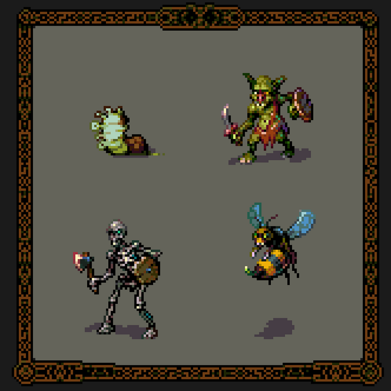 RPG Monster pack by itchabop