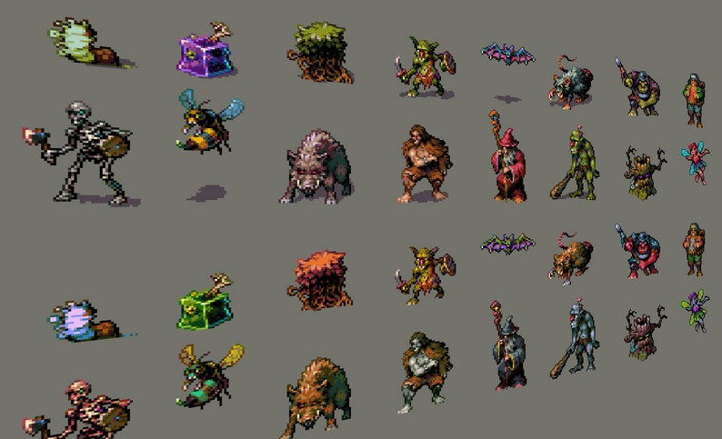 RPG Monster pack by itchabop