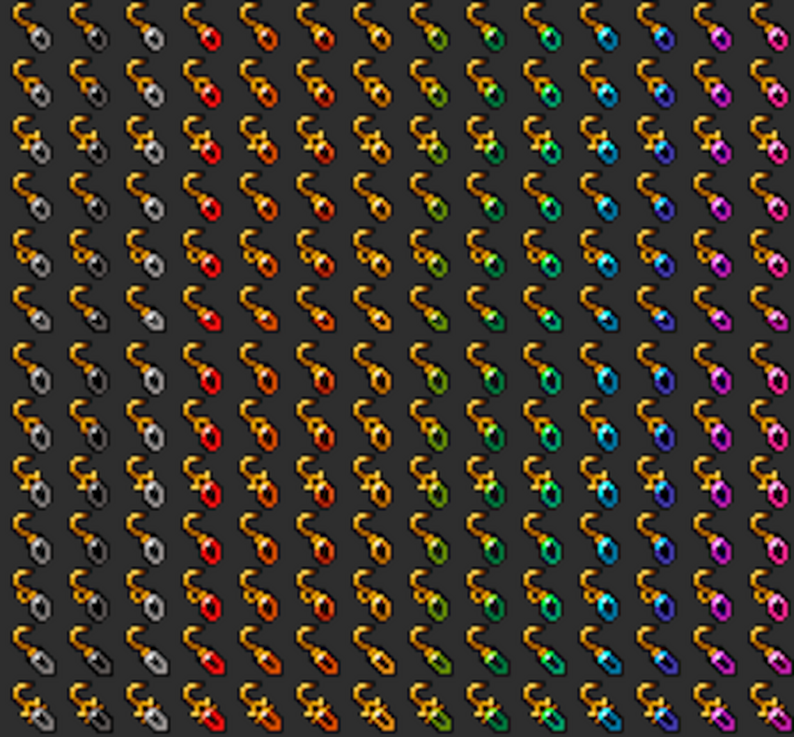 16x16 Jewelry RPG Icons by Shade