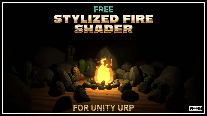 Free Stylized Fire Shader for Unity URP by VOiD1 Gaming
