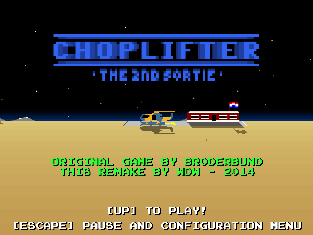 Choplifter - 2nd Sortie by Wiebo