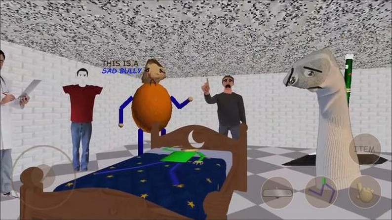 Baldi has coma by Groovy Gamer