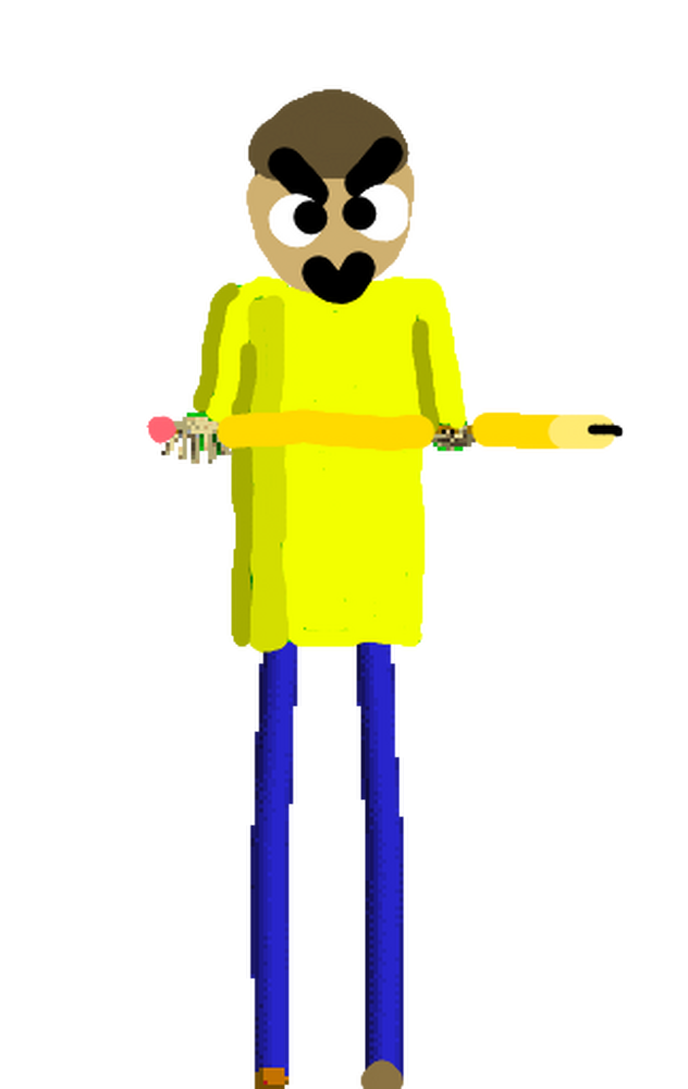 Pencil Boy and Scissors Girl in Baldi's Basics by ROSS'S SUMMER SESSIONS